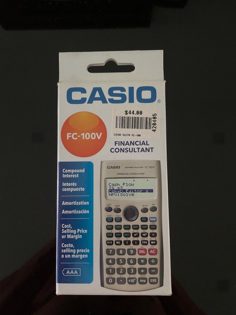 Casio FC 100V, Computers & Tech, Office & Business Technology on Carousell