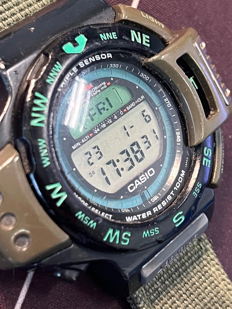 Casio triple sensor ATC-1000, Made in Japan, Vintage, fully functional ...