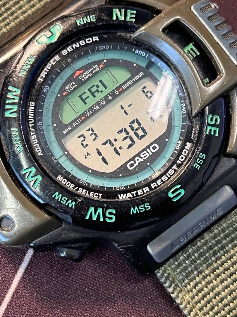 Casio triple sensor ATC-1000, Made in Japan, Vintage, fully functional ...