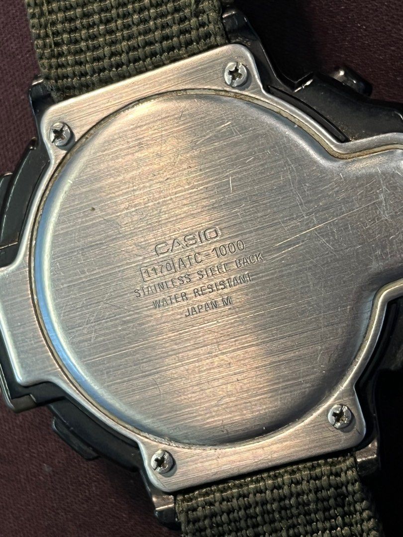 Casio triple sensor ATC-1000, Made in Japan, Vintage, fully functional ...