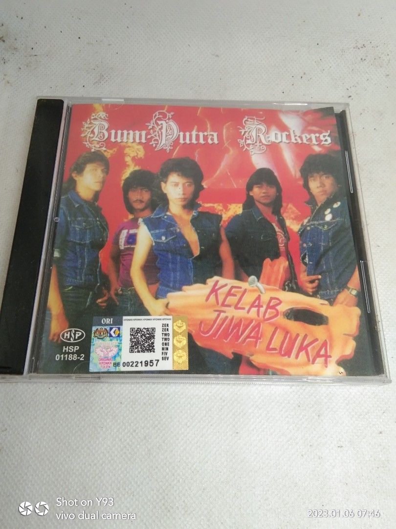 Cd bumi putra rockers kelab jiwa luka, Hobbies & Toys, Music & Media ...