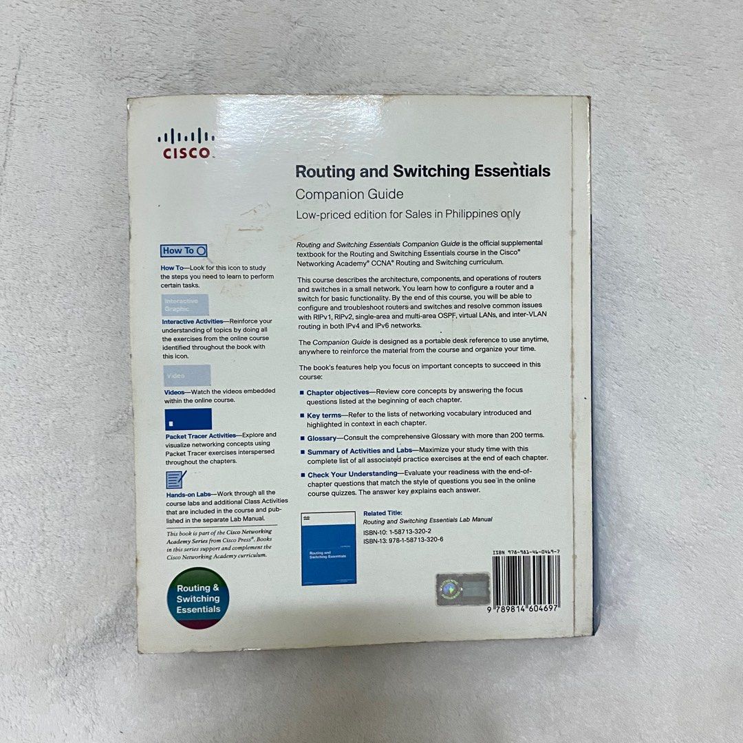 CISCO Routing and Switching Essentials Companion Guide, Hobbies & Toys ... CISCO Routing and Switching Essentials Companion Guide, Hobbies & Toys ...
