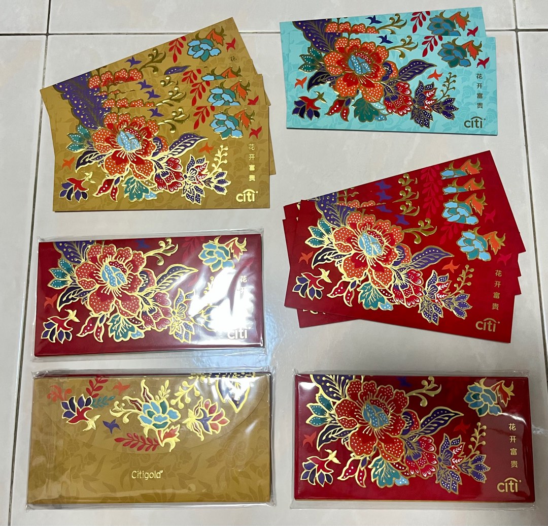 Citigold Citi private client Bank 2023 Red Packet, Hobbies & Toys ...
