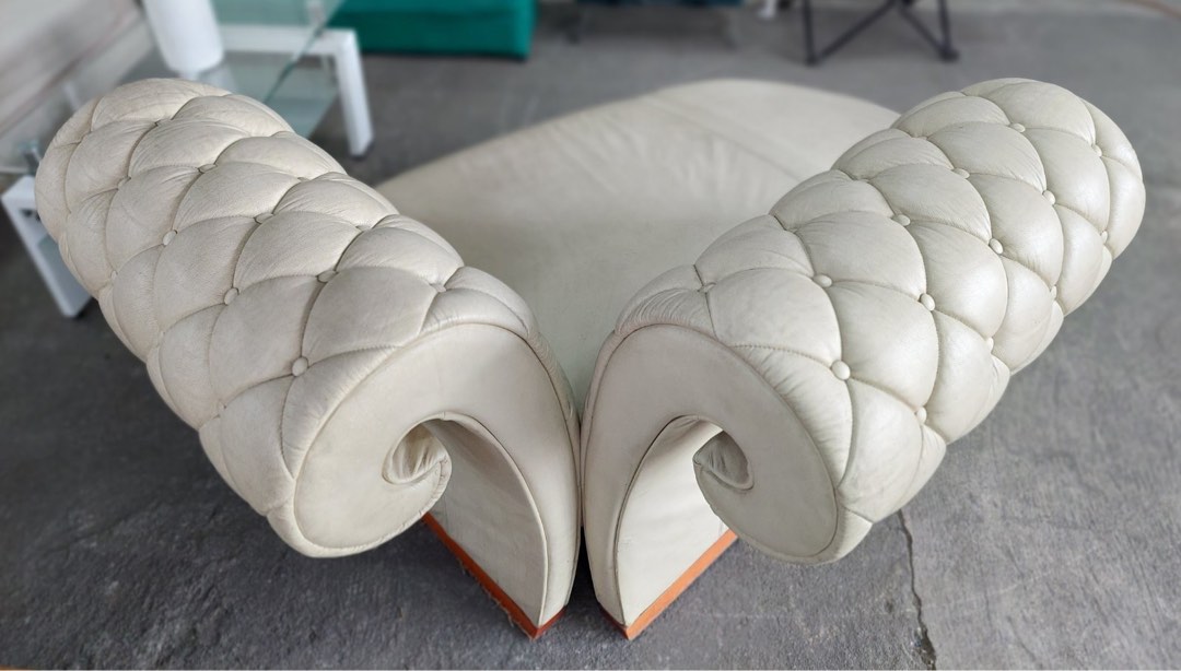 Cleopatra leather, Furniture & Home Living, Furniture, Sofas on Carousell