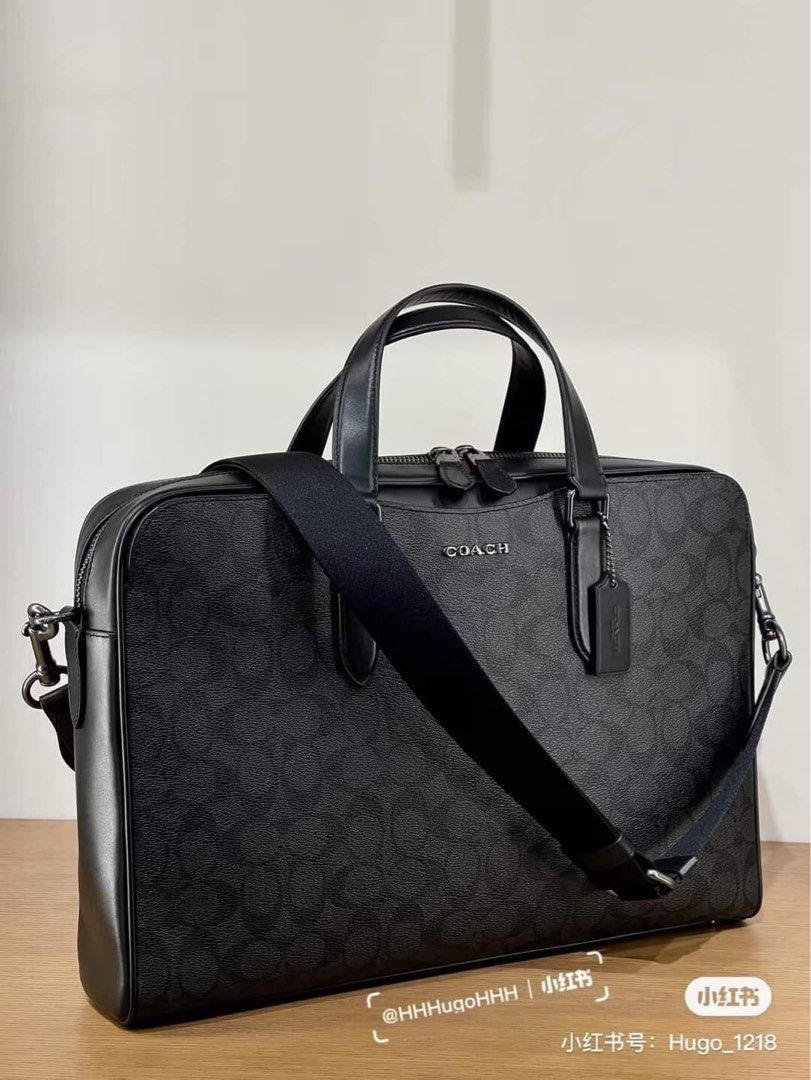 Coach laptop bag, Luxury, Bags & Wallets on Carousell