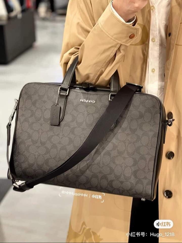 Coach laptop bag, Luxury, Bags & Wallets on Carousell