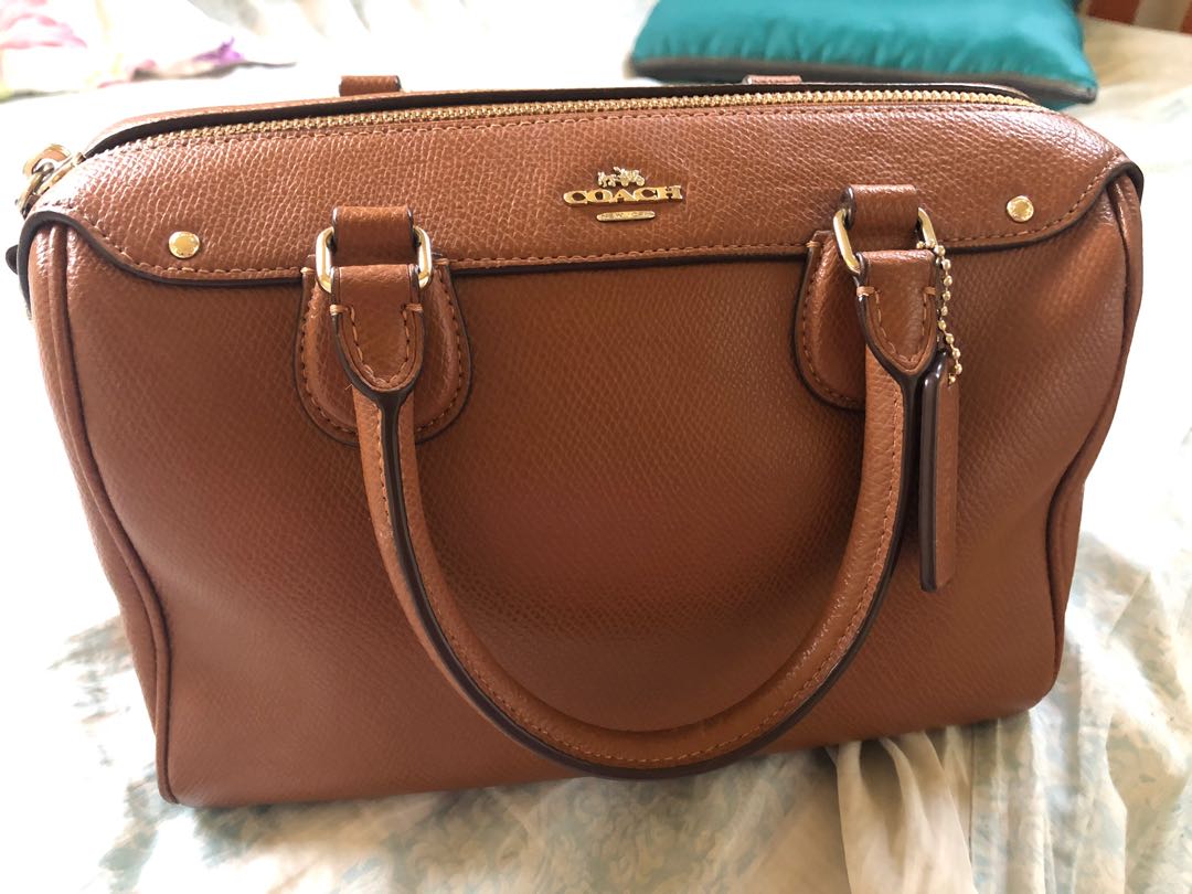 Coach Mini Bennett Satchel, Luxury, Bags & Wallets on Carousell