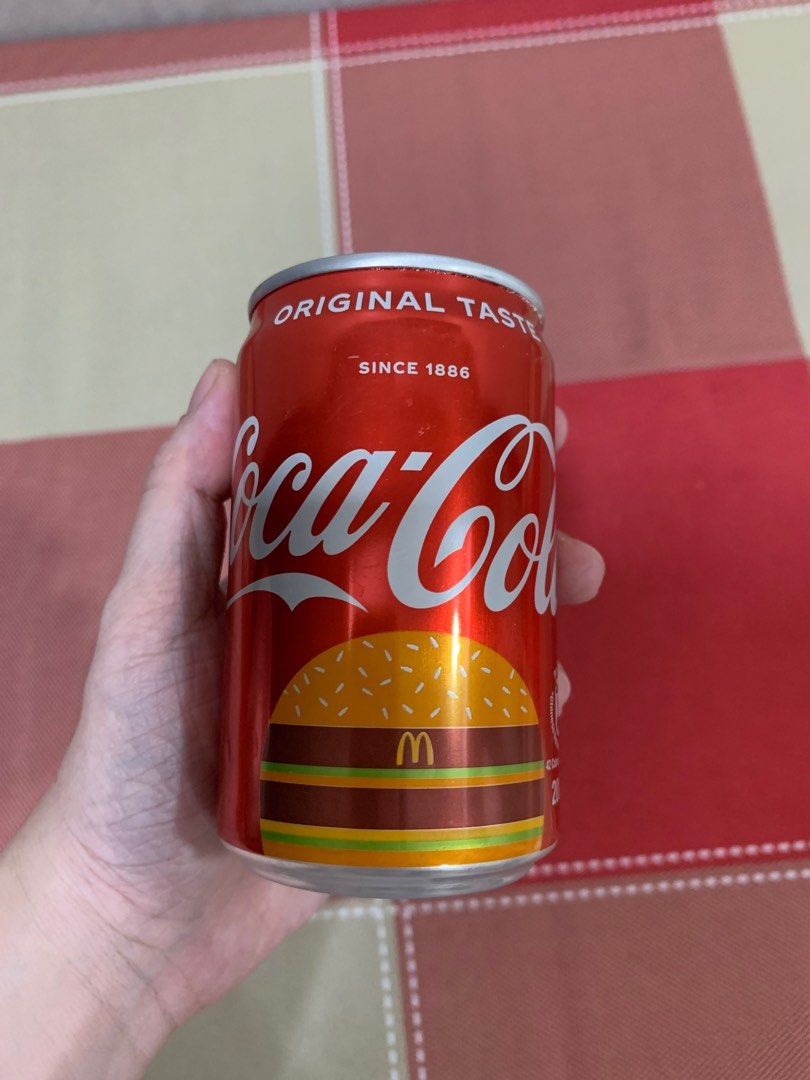 Coca-Cola Coke Mcdonalds Big Mac Hong Kong Tin Can, Hobbies & Toys ...