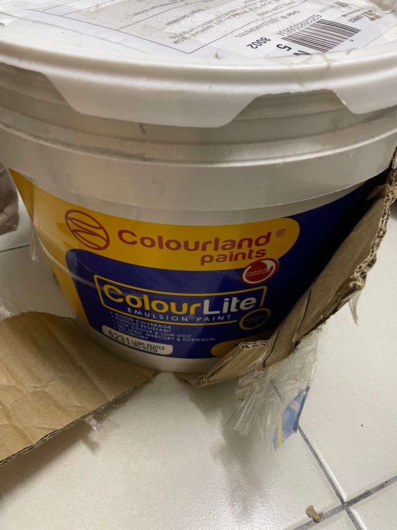 Colourland colourlite 7 litre Light Pewter 6231, Services, Home ...