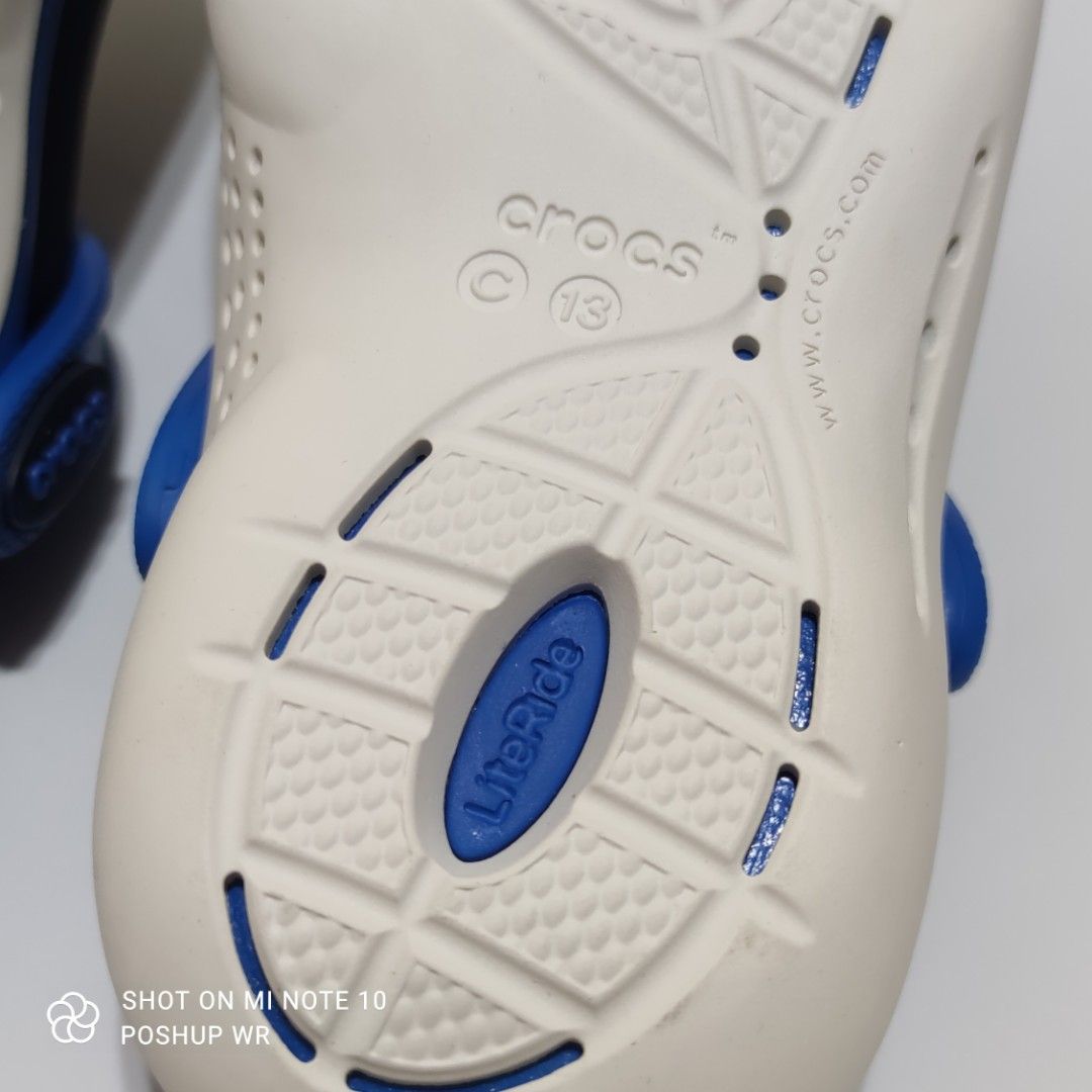 CROCS Literide 360 clog k C13 (navy bright cobalt), Babies & Kids ...