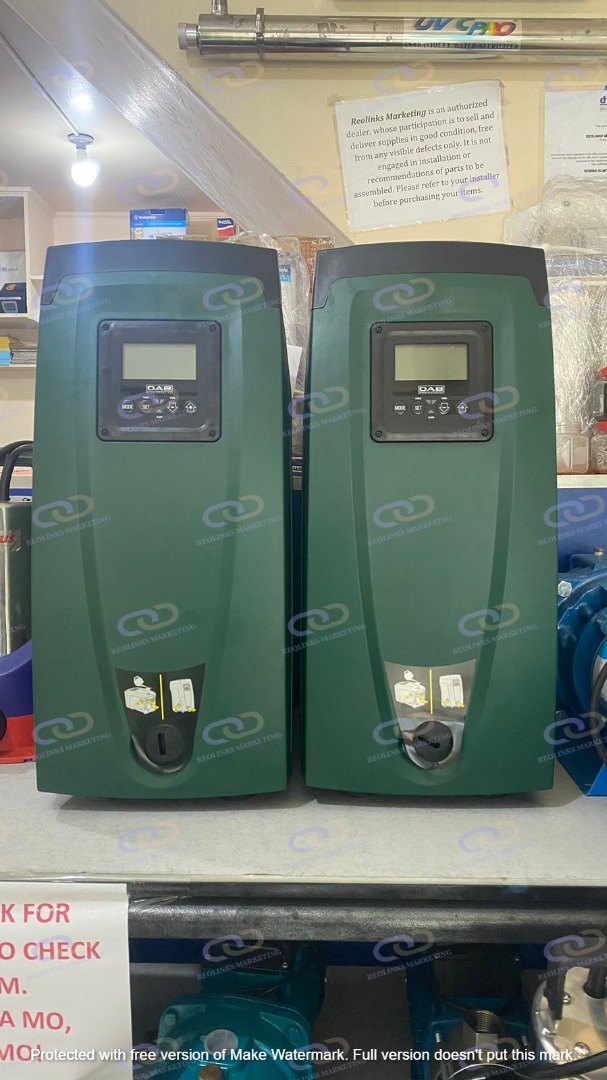 DAB ESYBOX INVERTER PUMP, Commercial & Industrial, Industrial Equipment ...