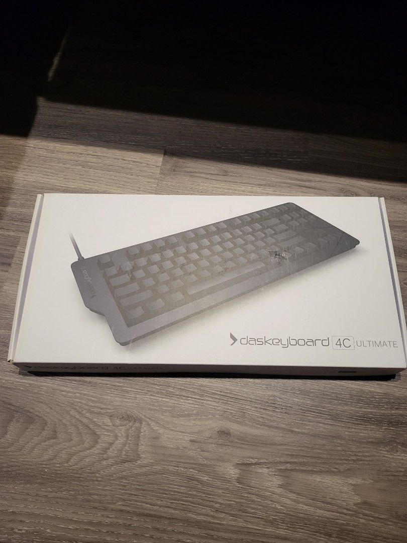 Das Keyboard 4C TKL Mechanical Keyboard No Legend (Cherry Blue Switch), Computers & Tech, Parts ...