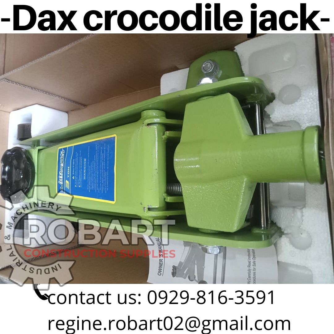 -Dax crocodile jack-, Commercial & Industrial, Construction Tools ...