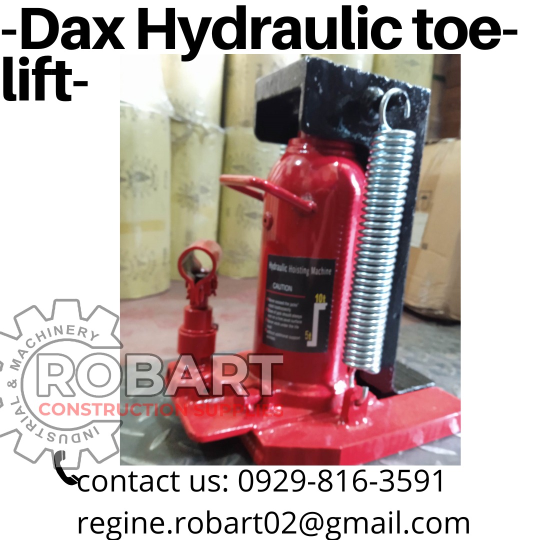 -Dax Hydraulic toe- lift-, Commercial & Industrial, Construction Tools ...