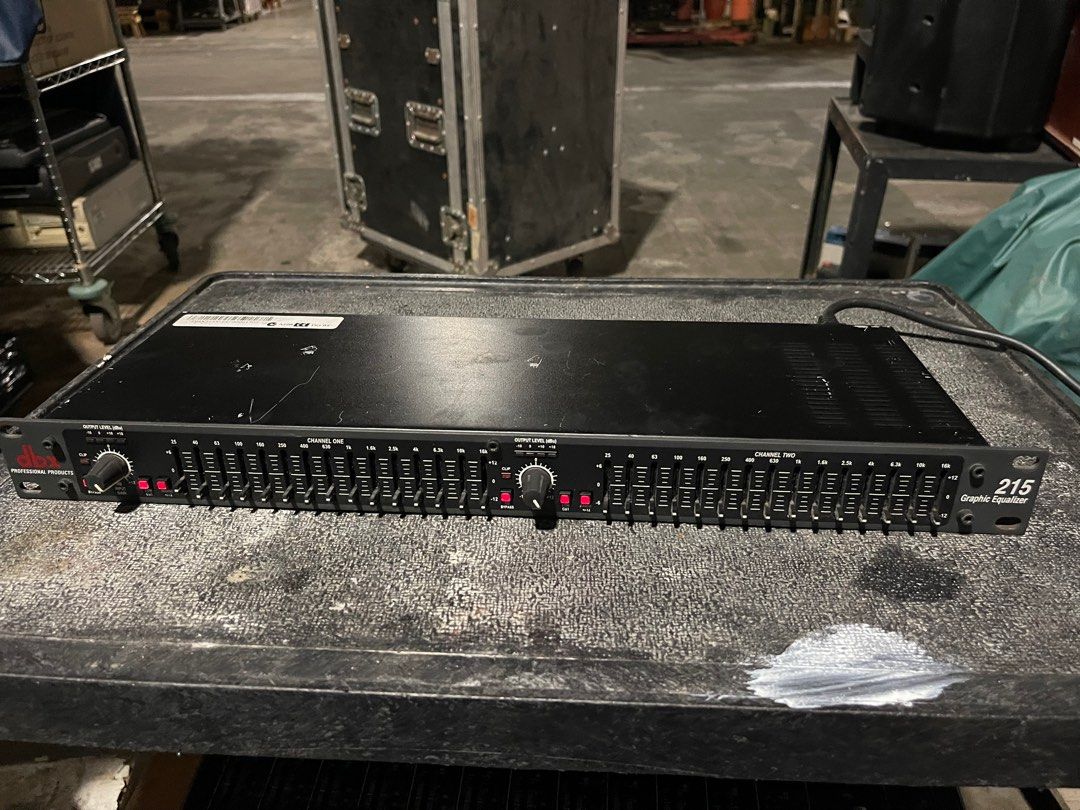 dbx 215 graphic equaliser, Audio, Soundbars, Speakers & Amplifiers on ...