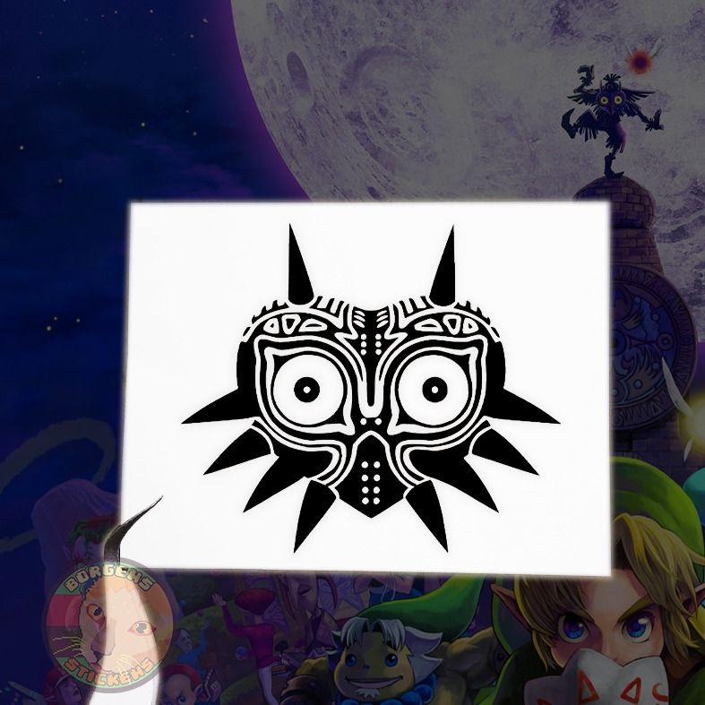 [DECAL] Majoras Mask The Legend of Zelda vinyl sticker / car sticker ...