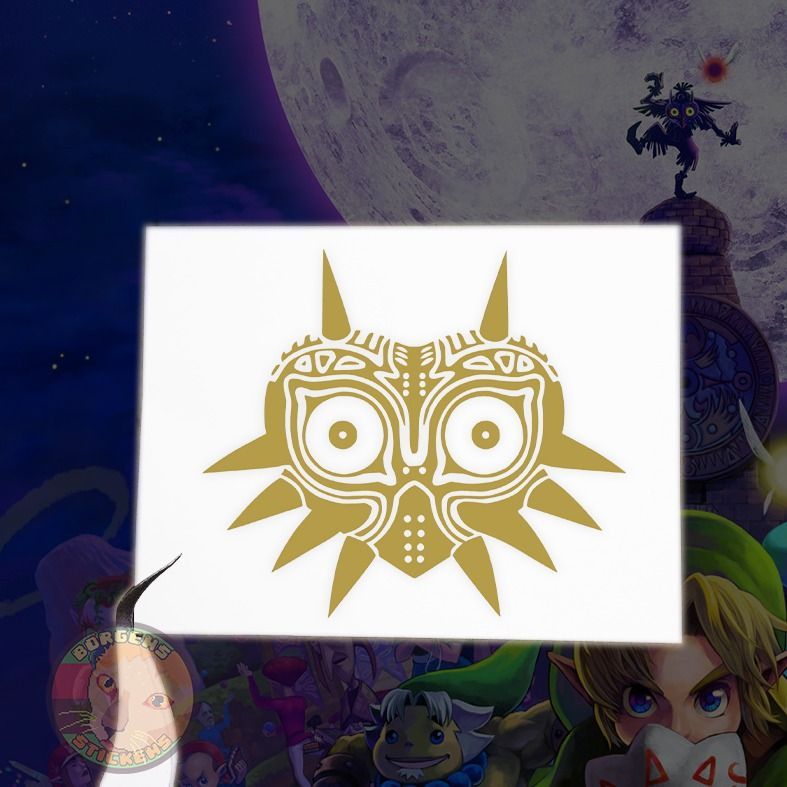 [DECAL] Majoras Mask The Legend of Zelda vinyl sticker / car sticker ...