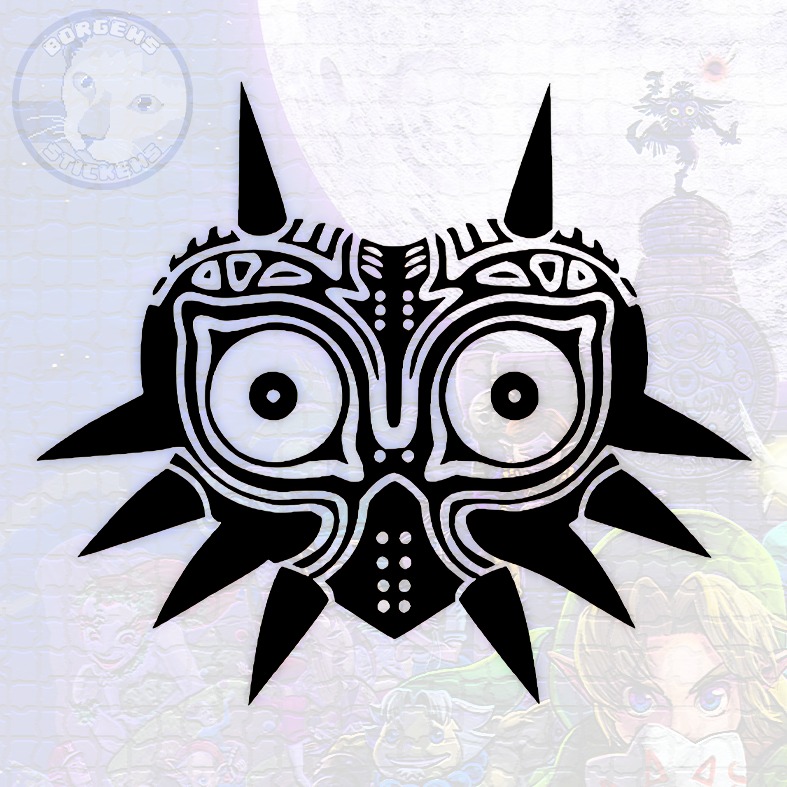 [DECAL] Majoras Mask The Legend of Zelda vinyl sticker / car sticker ...