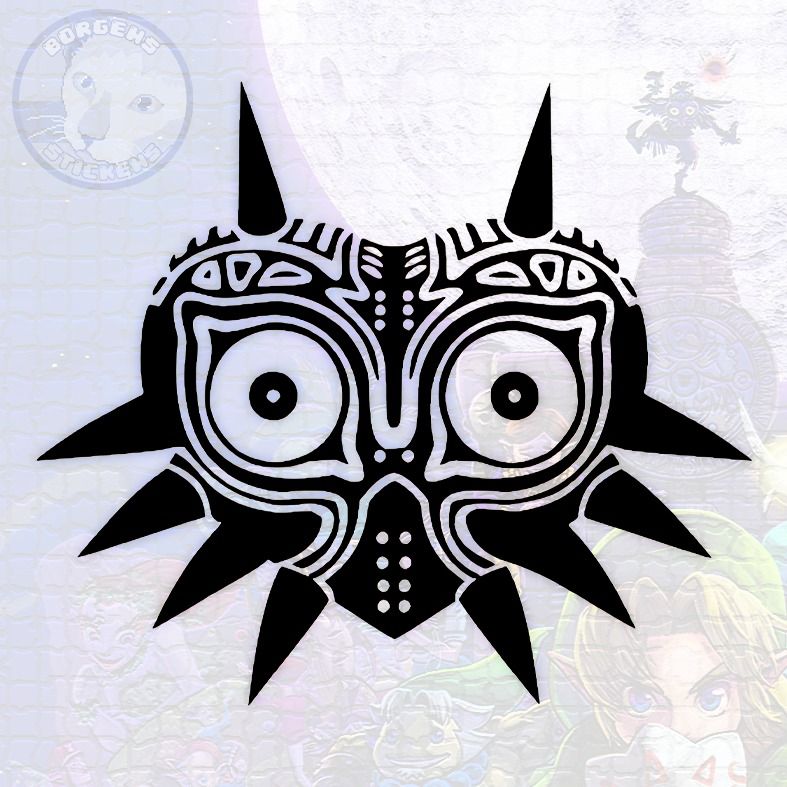 [DECAL] Majoras Mask The Legend of Zelda vinyl sticker / car sticker ...