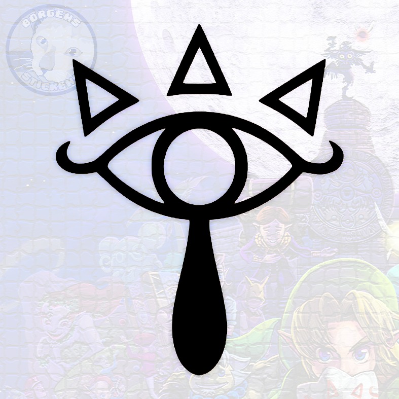 [DECAL] Sheikah Eye The Legend of Zelda vinyl sticker / car sticker ...