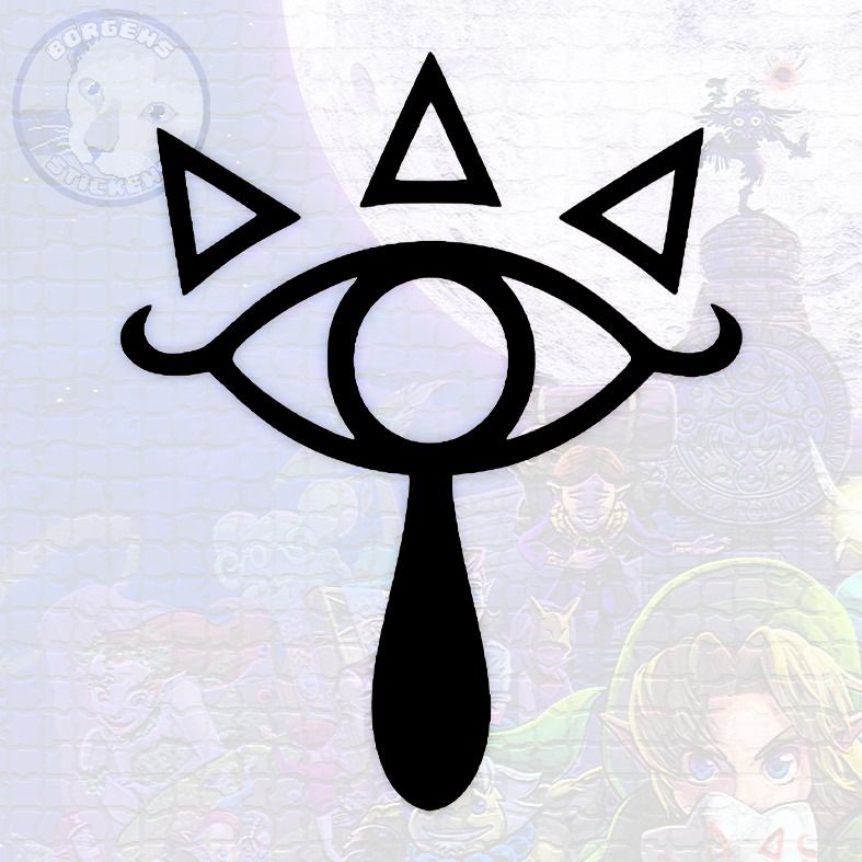 [DECAL] Sheikah Eye The Legend of Zelda vinyl sticker / car sticker ...