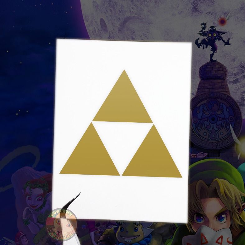[DECAL] Triforce The Legend of Zelda vinyl sticker / car sticker ...
