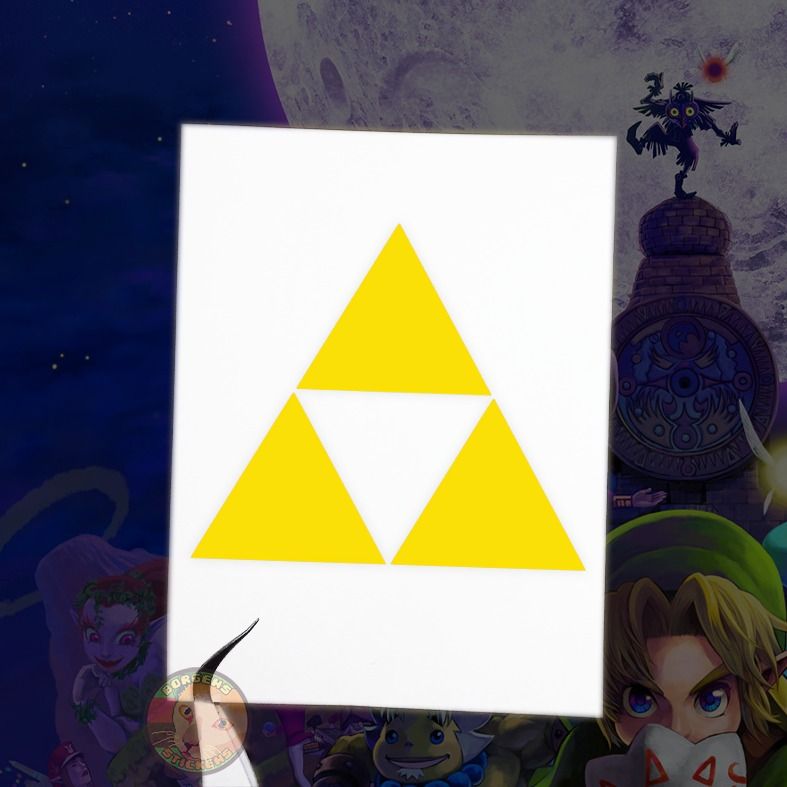 [DECAL] Triforce The Legend of Zelda vinyl sticker / car sticker ...
