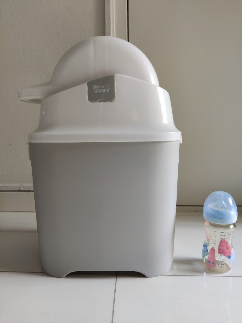 Diaper Champ ONE Odorless Diaper Bin - Standard, Babies & Kids, Bathing ...
