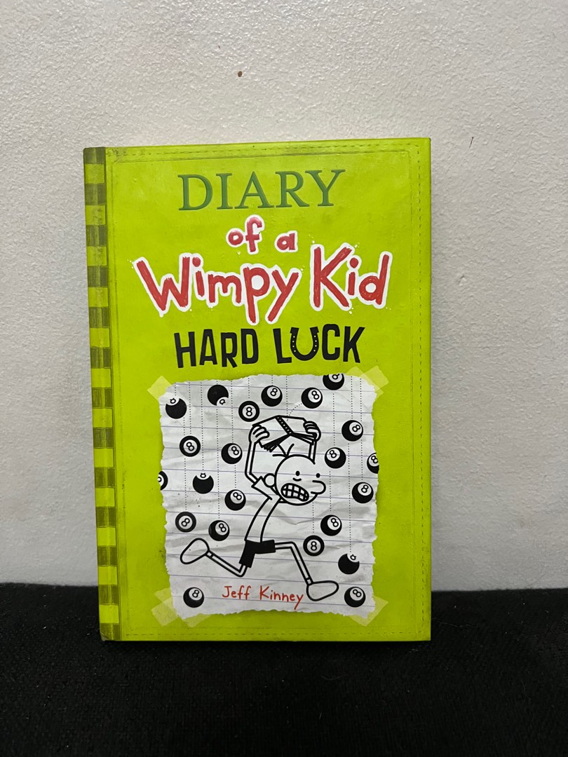 Diary of a Wimpy Kid Hard Luck by Jeff Kinney, Hobbies & Toys, Books ...