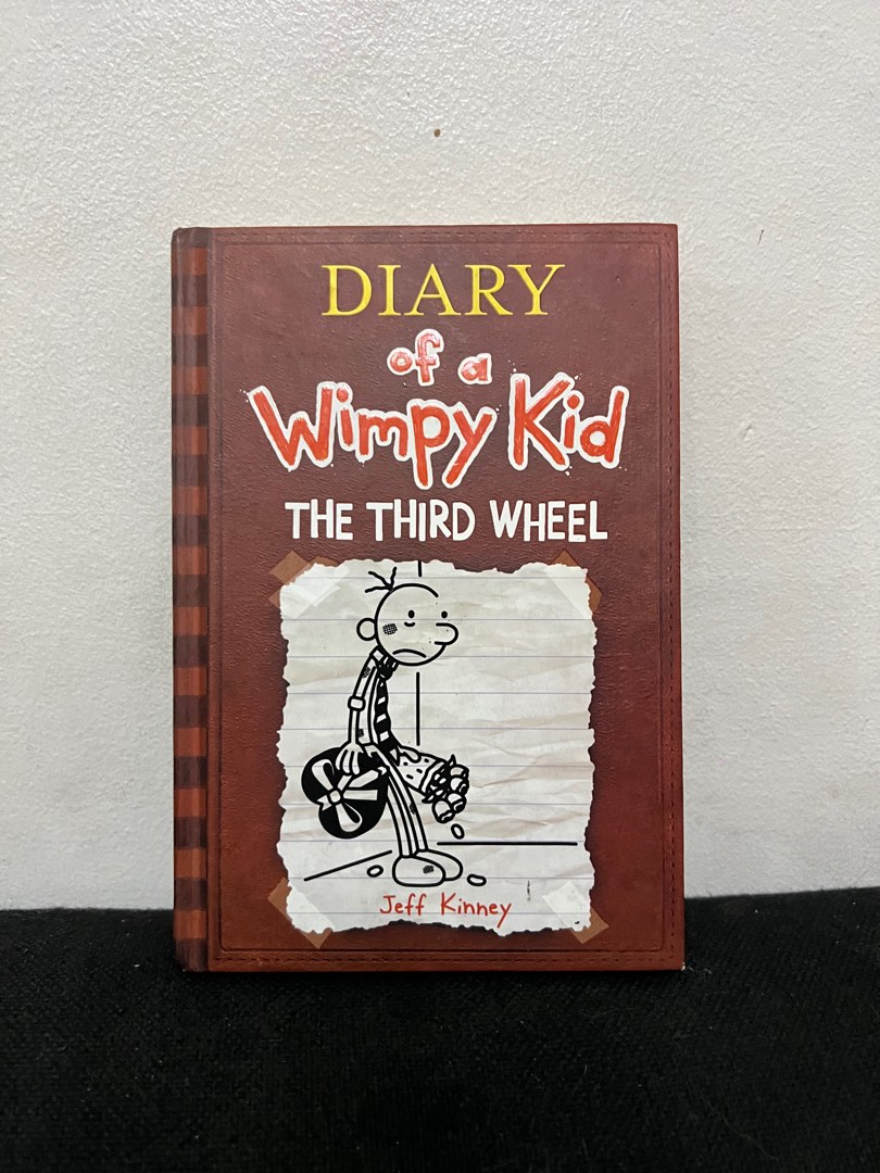 Diary of a Wimpy Kid The Third Wheel by Jeff Kinney, Hobbies & Toys ...