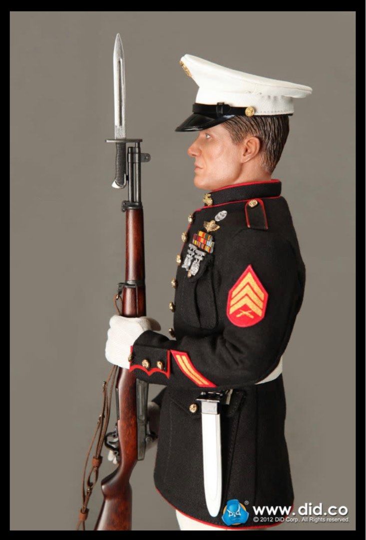 DID 1:6 #A80087 THE US MARINE CORPS CEREMONIAL GUARD "TONY, Hobbies & Toys, Toys & Games on ...