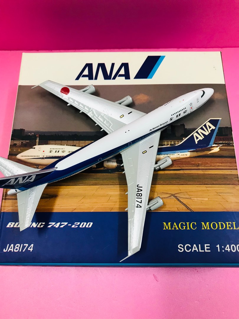 20% Discount Die cast plane Magic Boeing 747-200 ANA, Hobbies & Toys ...