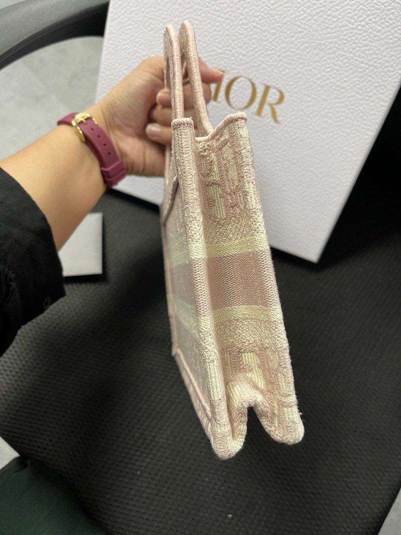 Dior Mini Tote Bag, Luxury, Bags & Wallets on Carousell