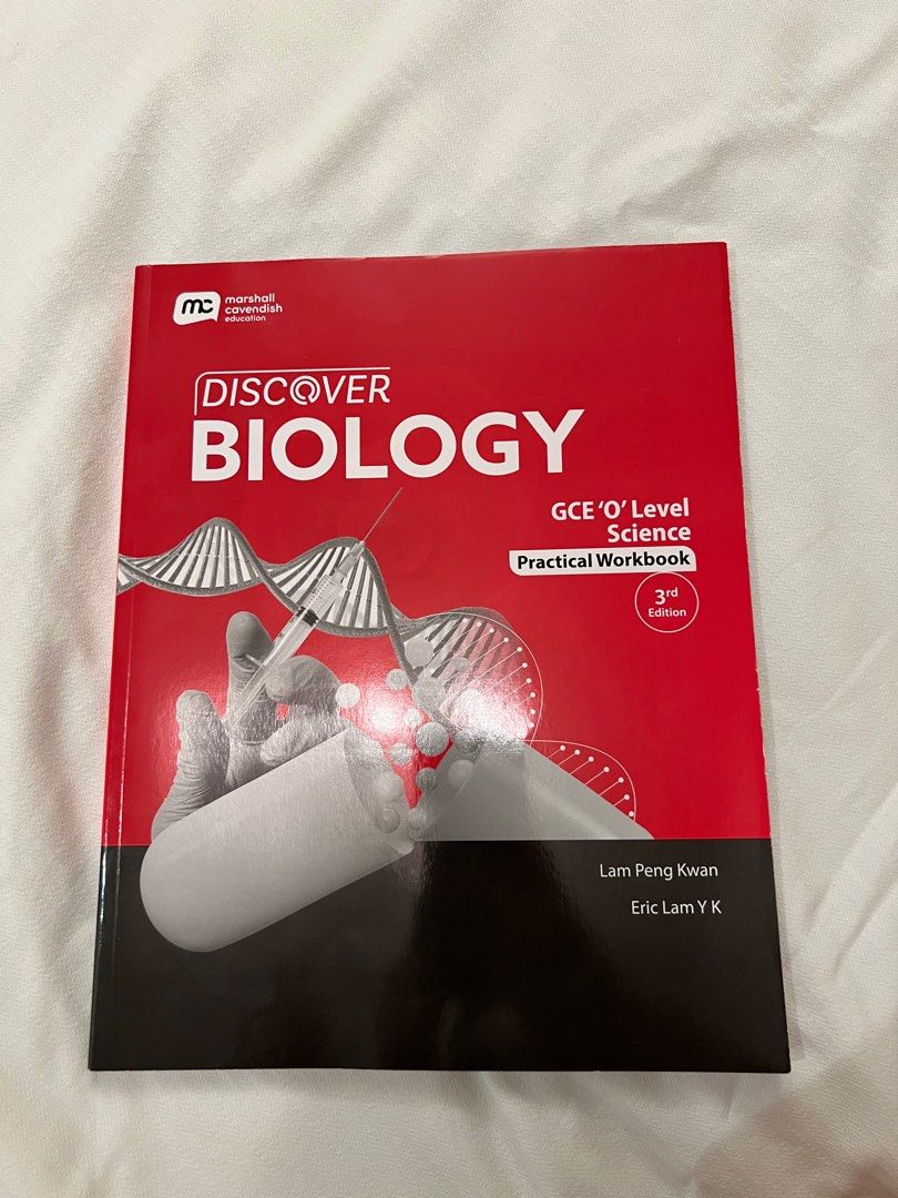Discover biology GCE O level Science practical Workbook 3 rd edition ...