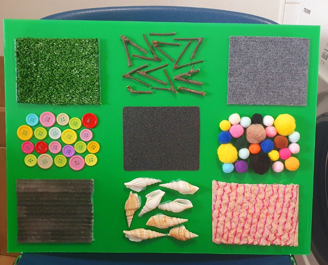 DIY SENSORY TEXTURES BOARD READYSTOCKS INSTOCKS, Hobbies & Toys, Toys ...