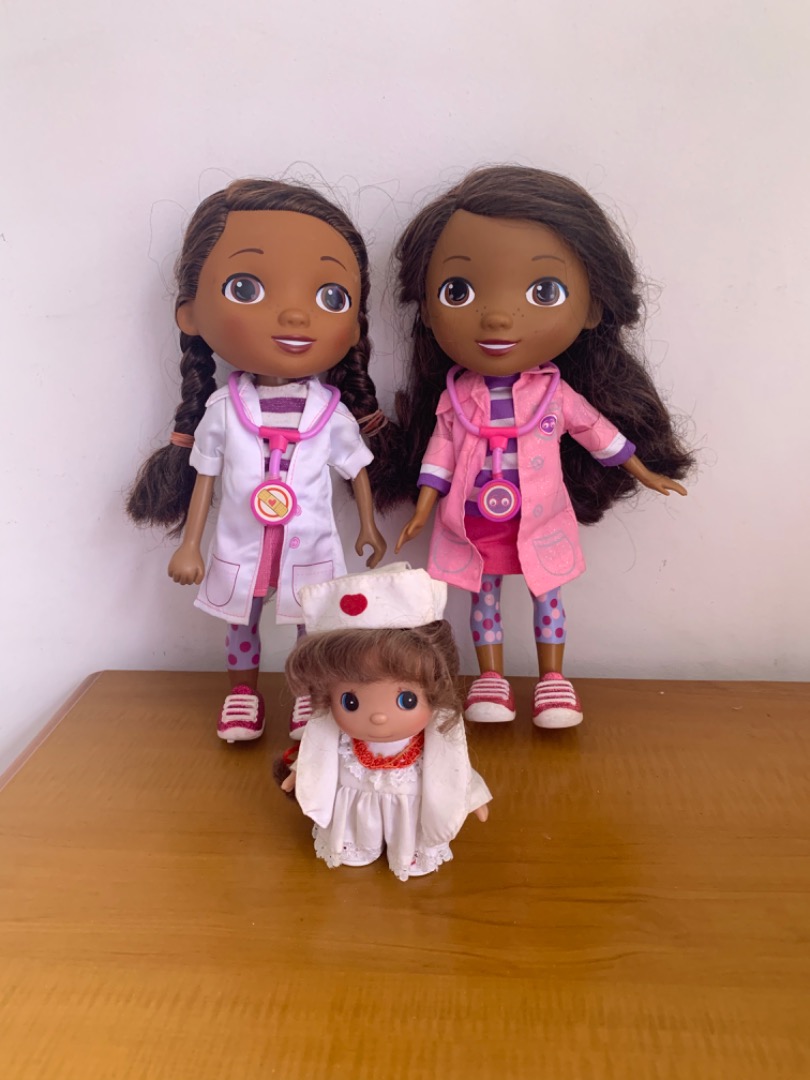 Doctor Mc Stuffins n nurse doll, Hobbies & Toys, Toys & Games on Carousell