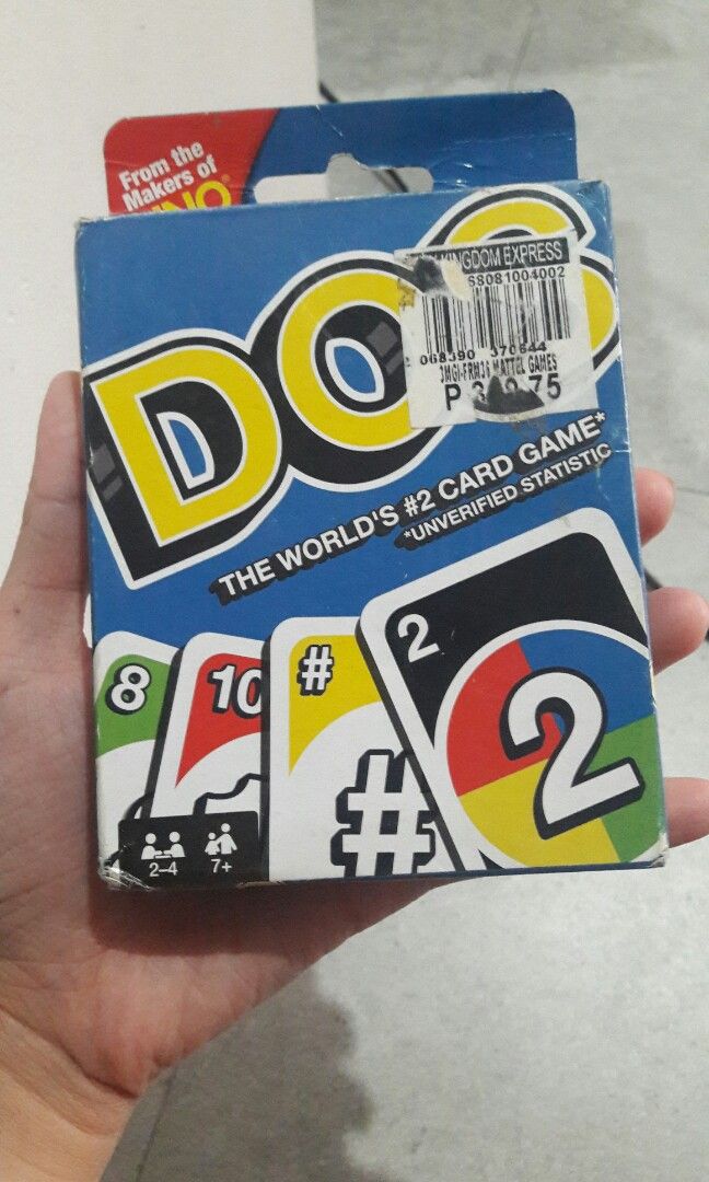 DOS Card Game, Hobbies & Toys, Toys & Games on Carousell