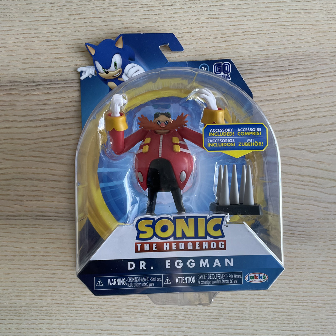 Dr. Eggman Sonic the Hedgehog toy, Hobbies & Toys, Toys & Games on ...
