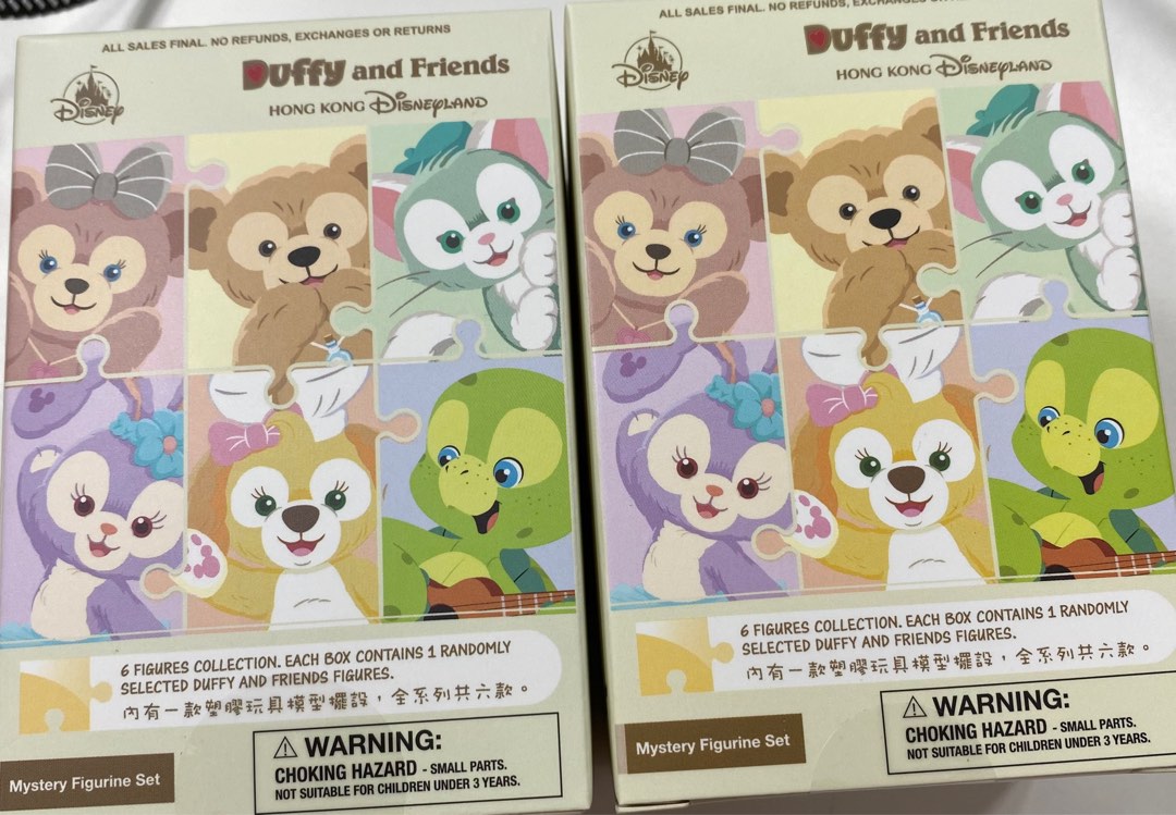 Duffy and friends 盲盒 figure 迪士尼 shelliemay cookie anne gelatoni , 興趣及遊戲 ...