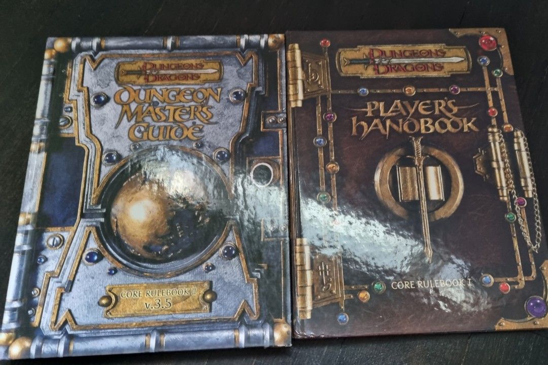 DUNGEONS & DRAGONS D&D books DND Handbooks Character Sheets, Hobbies ...