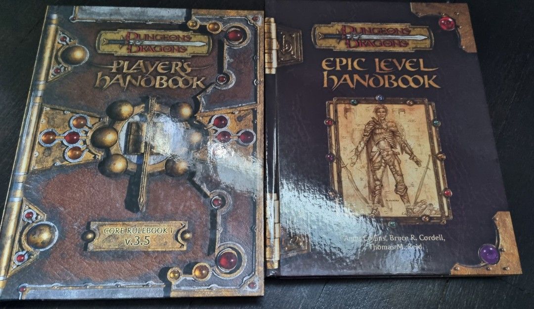 DUNGEONS & DRAGONS D&D books DND Handbooks Character Sheets, Hobbies ...