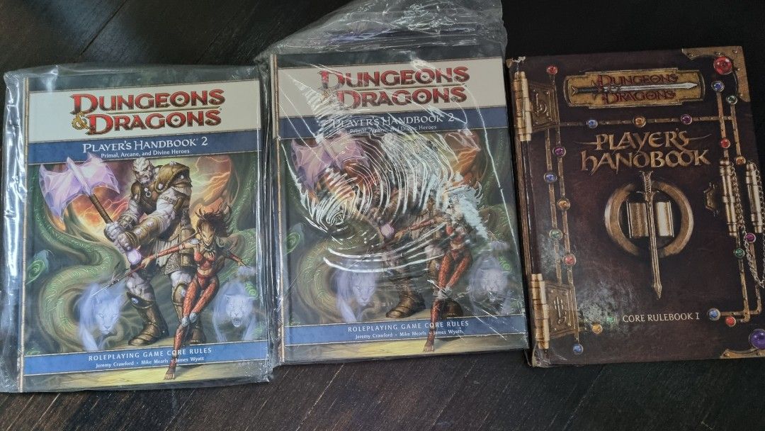 DUNGEONS & DRAGONS D&D books DND Handbooks Character Sheets, Hobbies ...