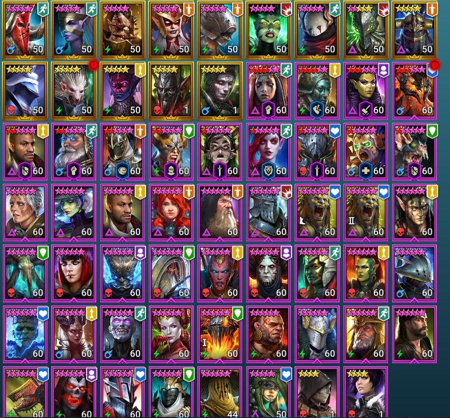 [STACKED] END GAME Raid: Shadow Legends Account, Video Gaming, Gaming ...