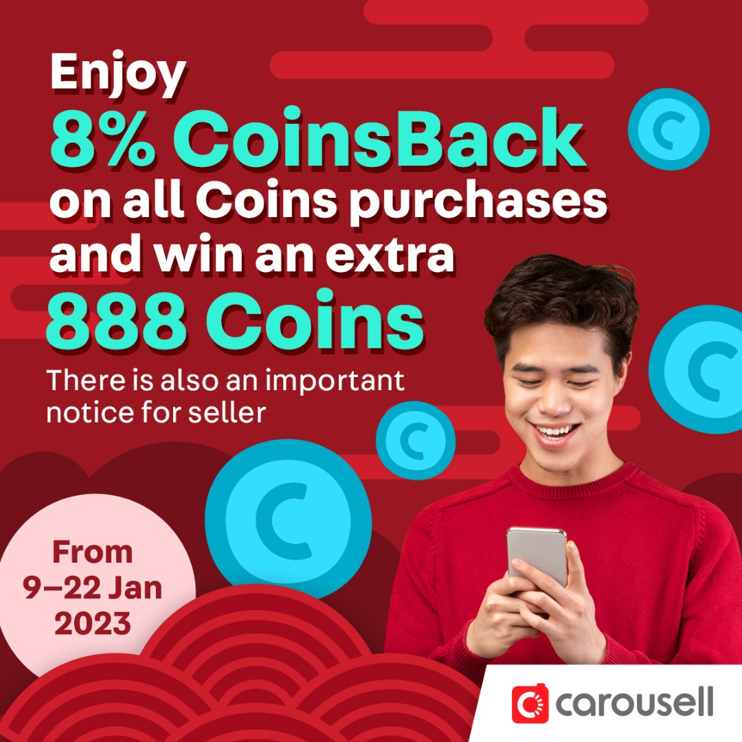 Enjoy 8% CoinsBack on all Coins purchases and stand to win an extra 888 ...