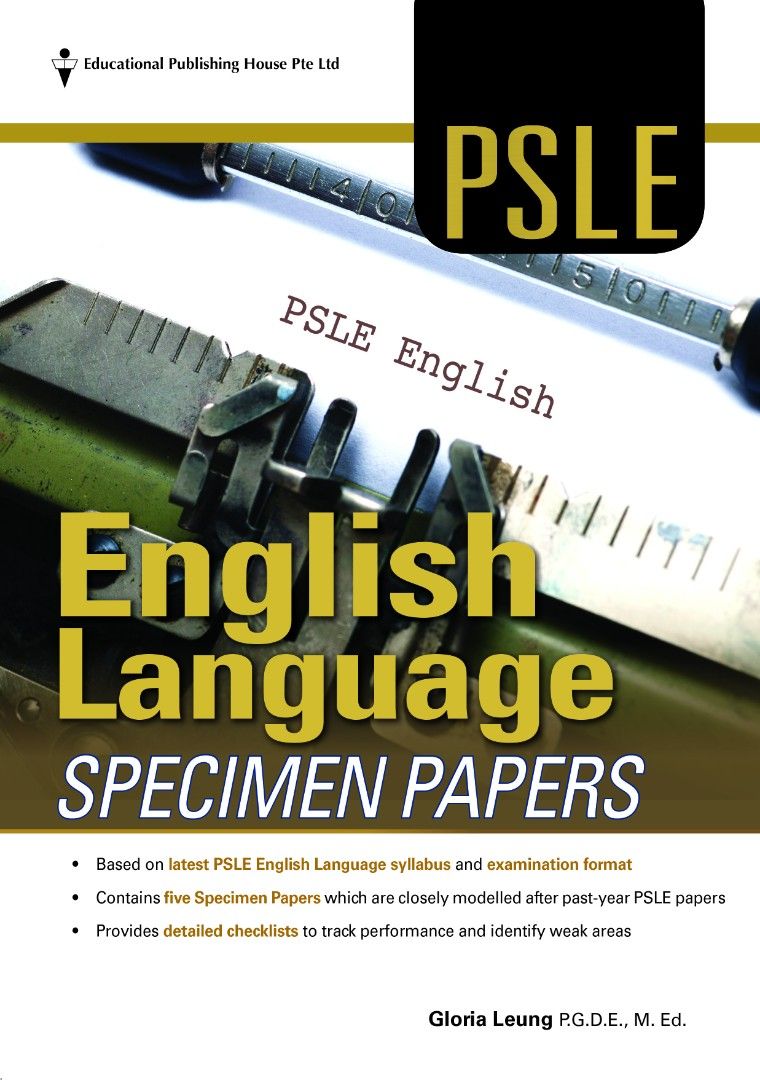 EPH PSLE English Language Specimen Papers, Hobbies & Toys, Books ...