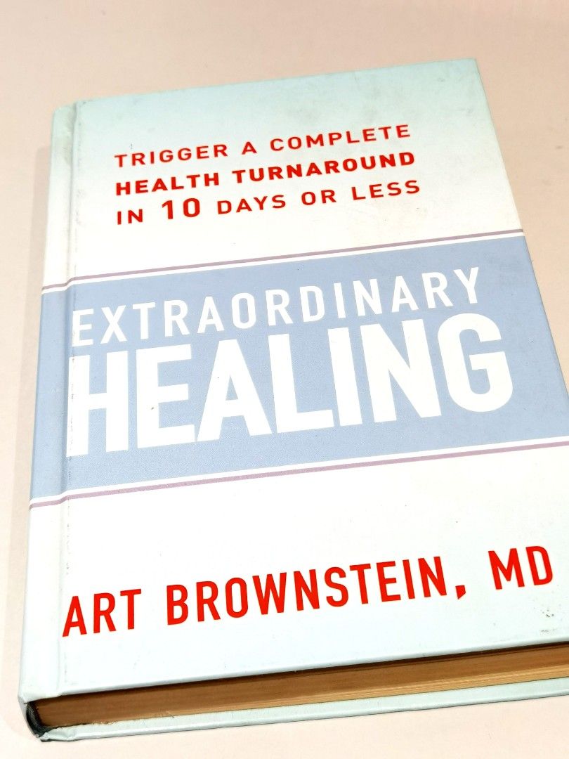 Extraordinary Healing Book By Art Brownstein, Hobbies & Toys, Books ...
