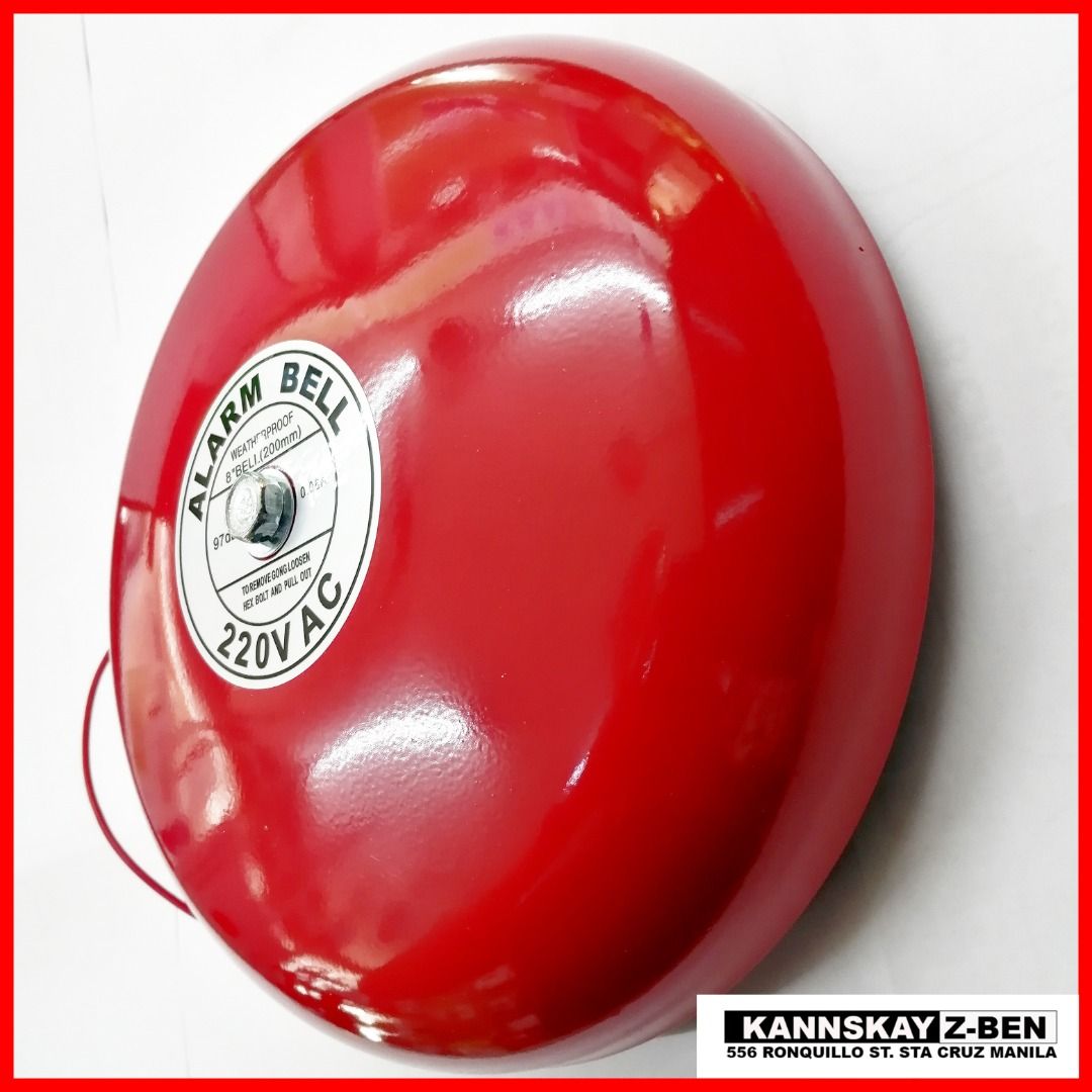 FIRE ALARM BELL 8 INCH (220V AC) on Carousell