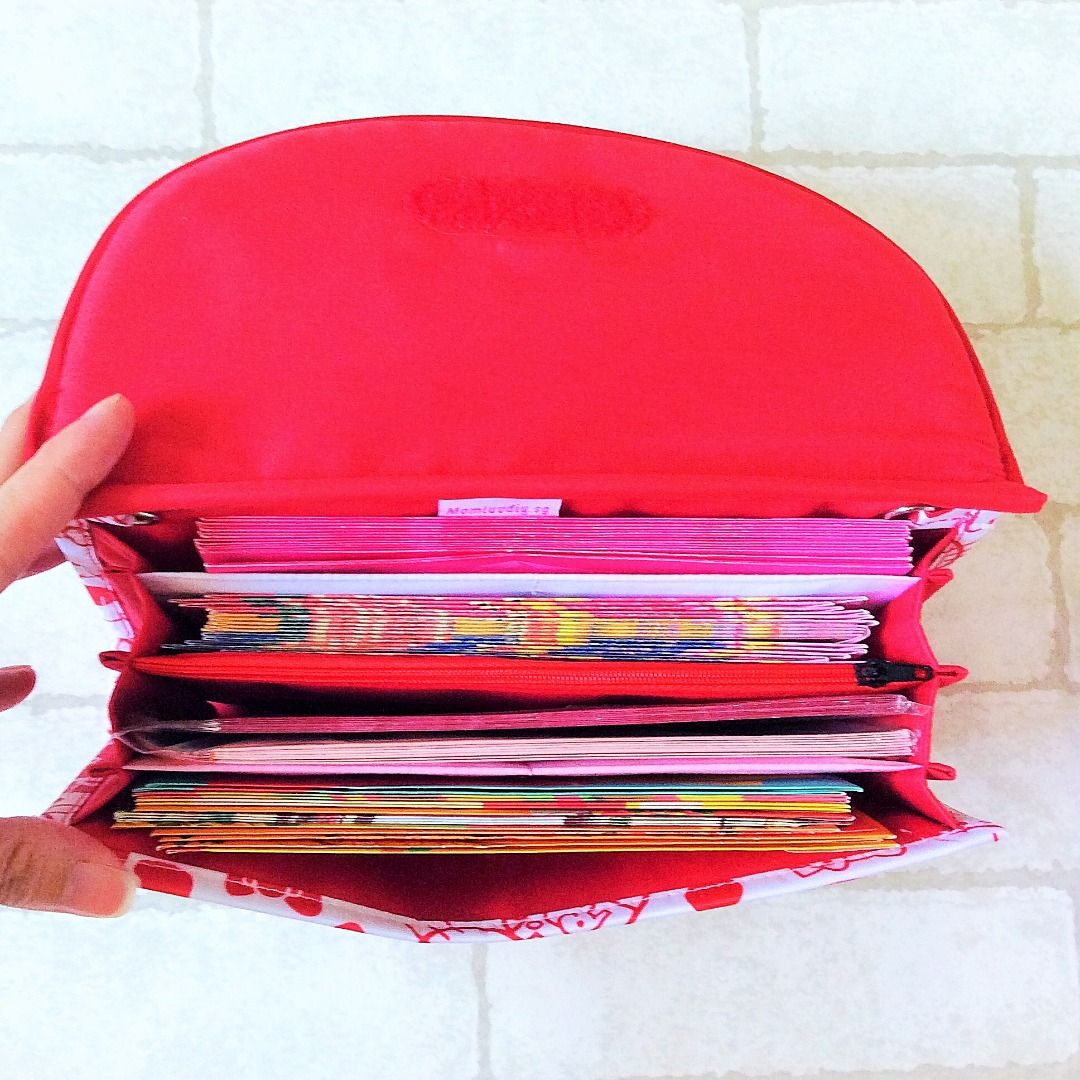FLAP Ang Bao Organizer | Pouch for Red Packets | Flap Organiser 50 Red ...