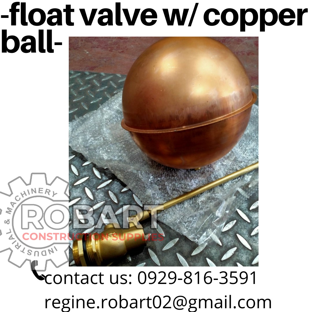 -float valve w/ copper ball-, Commercial & Industrial, Construction ...