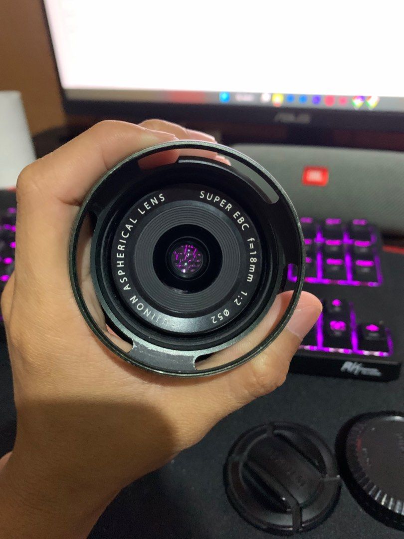 Fujinon 18mm X mount f/2.0, Photography, Lens & Kits on Carousell
